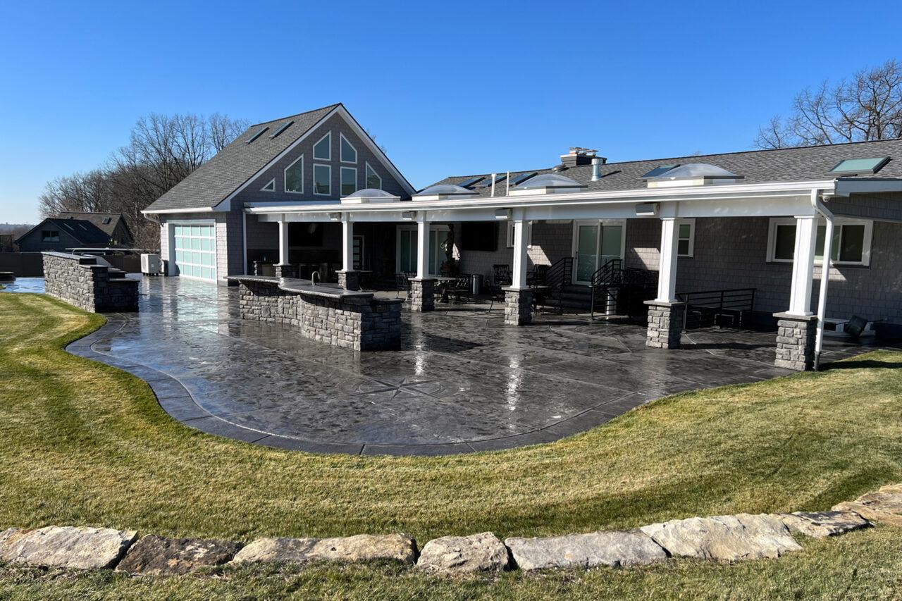 Stamped Concrete - Groover Decorative Concrete